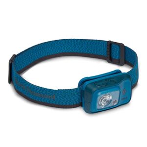 black diamond equipment cosmo 350-r headlamp, azul