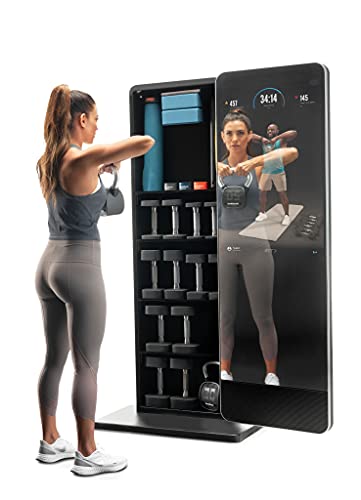 NordicTrack Vault Complete Reflective Trainer with Fitness Accessories, Pivoting Mirror and Touchscreen, and 30-Day iFIT Family Membership