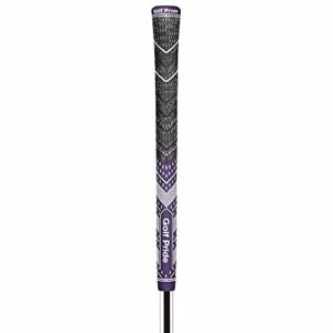 golf pride mcc plus 4 teams golf grips – std, purple/white