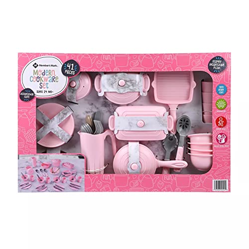 Member's Mark Modern Cookware Set - Pink