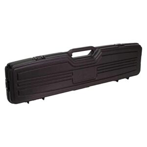 plano gun guard se 42-inch rimfire/sporting gun case, black, lockable padlock tabs for travel, gun cases for rifles and gun accessories