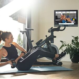 NordicTrack Commercial S27i Studio Cycle with 27” HD Touchscreen for Interactive Studio & Global Workouts, 30-Day iFIT Family Membership Included