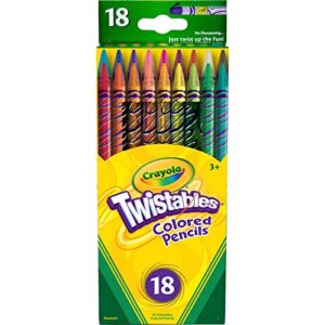 Crayola 18 Ct Twistables Colored Pencils