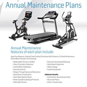 NordicTrack Care 5-Year Annual Maintenance Plan for Fitness Equipment $1000 to $1499.99