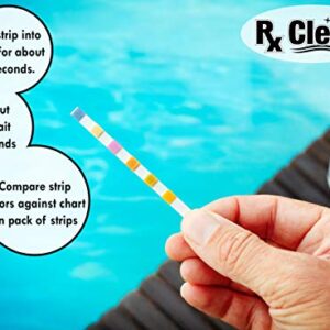 Rx Clear Swimming Pool Stabilizer and Conditioner | Water Balancer | Cyanuric Acid for Swimming Pools | Longer Lasting Sanitation | Helps Reduce Chlorine Loss Due to Sunlight | 25 Pounds