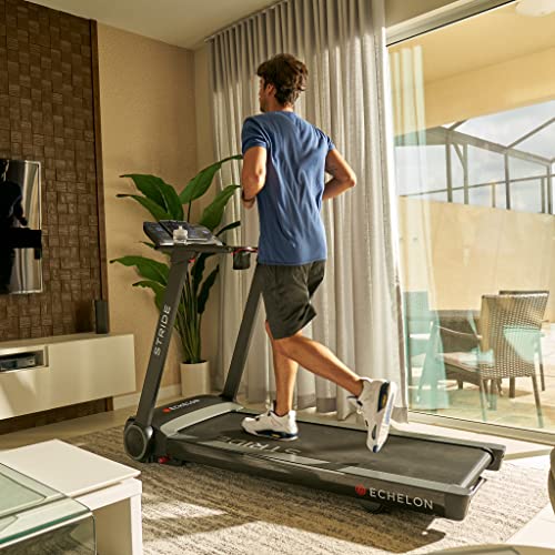 Echelon Fitness Stride Auto-Fold Smart Treadmill + 30-Day Free Echelon Membership.