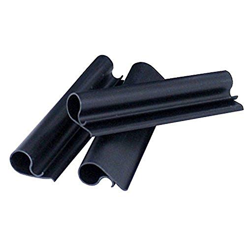 Robelle 1218CL35 Premium Winter Clips Set for Above Ground Pool Covers, 12 x 18, Black