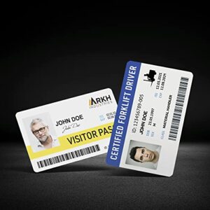 Avery Durable ID Cards, Laser Printable on Both Sides, Blank White, 80 Total, 2.125" x 3.375" (61610)