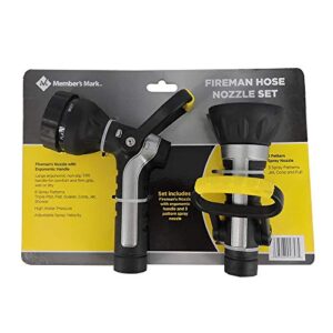 member’s mark fireman hose nozzle set