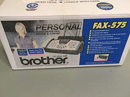 Brother Personal FAX-575 Fax Machine (Renewed)