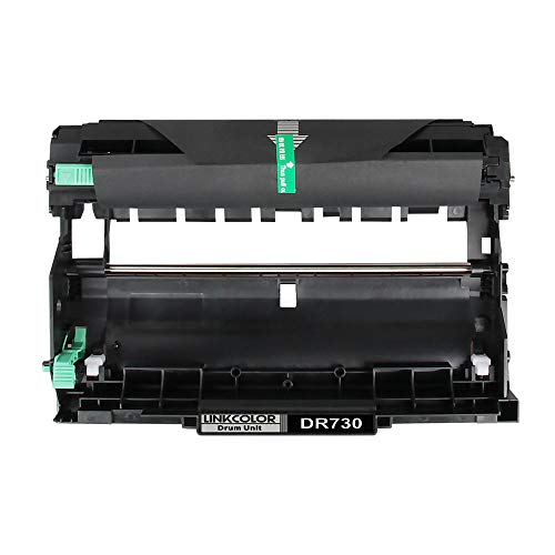 Linkcolor Compatible DR760 DR730 Drum Unit Replacement for Brother DR-730 DR-760 Drum Unit for Brother HL-L2370DW HL-L2350DW HL-L2390DW HL-L2395DW HL-L2370DWXL Printer, Black 1-Pack