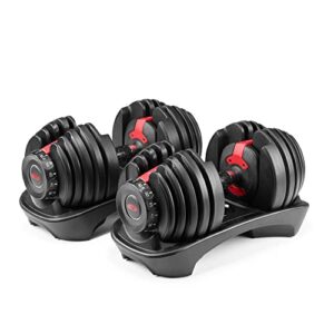 bowflex selecttech 552 adjustable dumbbells (pair)