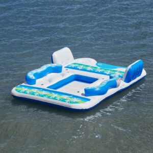 member’s mark paradise island float (green, island), 166 x 119 x 30