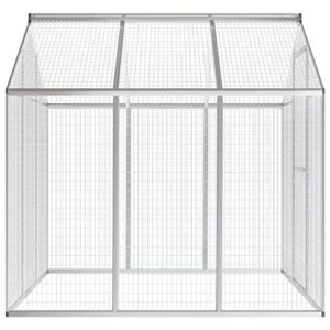 vidaXL Outdoor Aviary Aluminium 72"x70.1"x76.4"