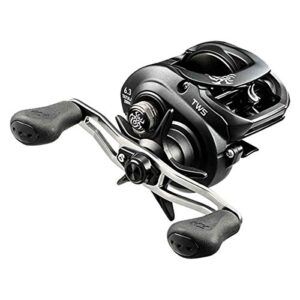 daiwa, tatula casting reel, 200, 6.3:1 gear ratio, 7bb, 1rb bearings, 28.2″ retrieve, right hand, black