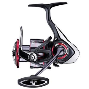 daiwa fglt3000dc fuego lt spinning reel with 6+1 5.3:1 fglt3000dc, black