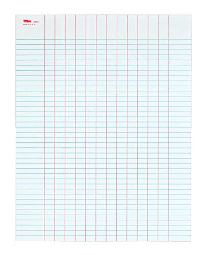 TOPS Data Pad, 13-Column Heavyweight 50-Sheet Pads, Box of 10 Pads (3616)