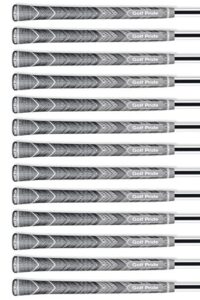 set of 13 – golf pride multi compound plus 4 family (standard gray)