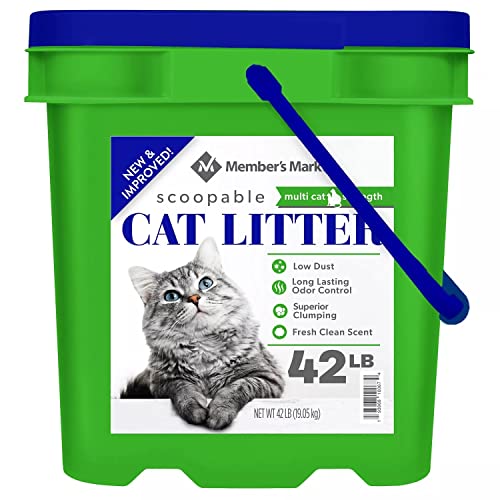 Members Mark Scented Scoopable Cat Litter (42 Pounds)