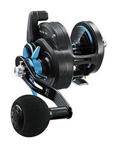 daiwa saltist30h saltist star drag casting reel, size 30, 6.4: 1 gear ratio, 5 bearings, 39.50″ retrieve rate, right hand, black