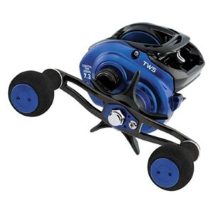 daiwa cltw200hsl coastal tws reel, 7.3: 1 gear ratio, 7crbb, 1rb, 15.40 lb max drag, left hand