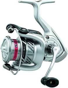 daiwa cflt2500 crossfire lt spinning reel 1bb+1 5.3:1, silver