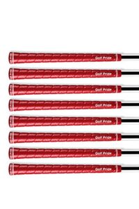 set of 8 – golf pride tour wrap 2g (red standard (60 round))