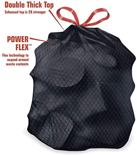 Member's Mark 39 gal. Power-Guard yd Drawstring Trash Bags (90 ct.) (90 Count (Pack of 2))