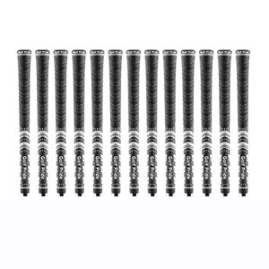 golf pride new decade multicompound (mcc) black 13 piece golf grip bundle