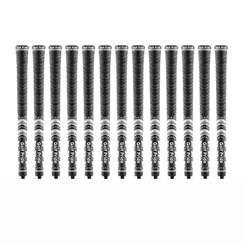 Golf Pride New Decade Multicompound (MCC) Black 13 Piece Golf Grip Bundle