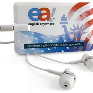 Curso de Ingles - Aprender Ingles Basico | English Course EA English Anywhere | Incluye Reproductor Mp3 Ultra Plano con 90 Lecciones en Audio | Spanish Edition.