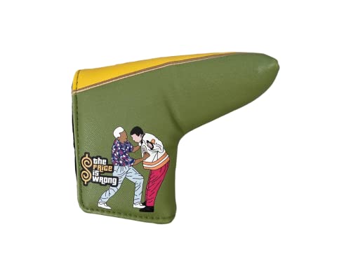 Balanced Co. Funny Golf Putter Headcover (Price is Wrong/Blade)