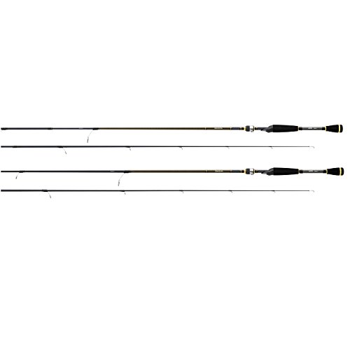 Daiwa AIRX662MFB Aird-X 8-17 lb Test Rod, Black, 6'6"