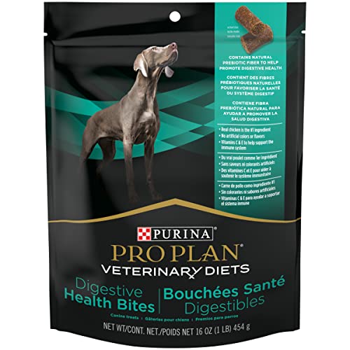 Purina Pro Plan Veterinary Diets Digestive Health Bites Dog Treats - (5) 16 Oz. Pouches