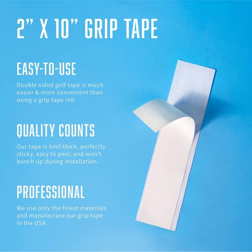 Wedge Guys Golf Grip Tape Kits for Regripping Golf Clubs - Professional Quality - Options Include Hook Blade, 15 or 30 Golf Grip Kit Tape Strips, 5 or 8 oz Grip Solvent & Rubber Vise Clamp