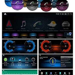 Road Top Android 12 Car Stereo 10.25" 8GB+128GB Car Touch Screen for Mercedes Benz C Class W204 2008 to 2010 Year with NTG4.0, Support Wireless Carplay, Global Weather, OTA Upgrade, Voice Control