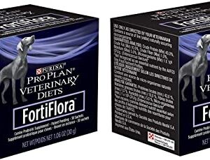 Purina FortiFlora Veterinary Diets Probiotic Dog Food Nutritional Supplements (2 Pack) 30 ct. boxes