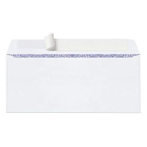 Office Depot Double-Window Envelopes, #9 (3 7/8in. x 8 7/8in.), White, Clean Seal(TM), Box Of 250, 77166