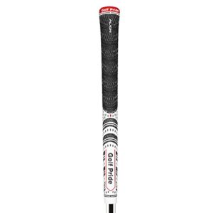 golf pride mcc classic align standard white/red golf grips