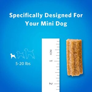 Purina DentaLife Made in USA Facilities Toy Breed Dog Dental Chews, Daily Mini - 58 ct. Pouch