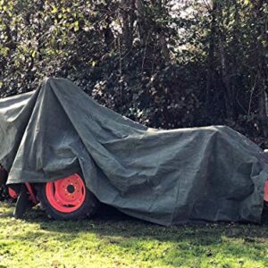 Dry Top 62030 Canvas Tarp, 20x30 Feet, Olive Green Drab