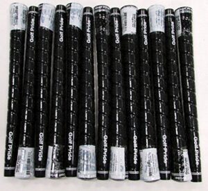 13 golf pride tour wrap 2g midsize black grips – 18178