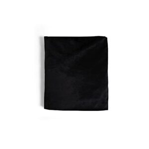 big joe fuf large cover only machine washable, black plush