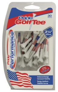 pride performance usa flag tees 3-1/4″, 30 count