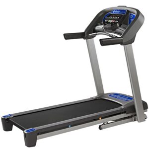 Horizon Fitness T101 Foldable Treadmill for Running and Walking with Bluetooth Connectivity, Incline, 300+ lbs Weight Capacity, Running Machine for Home Exercise