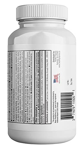 Health Pharma Aspirin Pain Reliever and Fever Reducer , 325 mg Coated Tablets, White, 500 Count