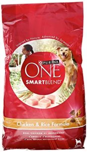 purina one dry dog food chicken and rice formula, 4 lb