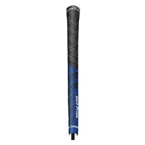 golf pride golf club grips multi compound black/blue standard