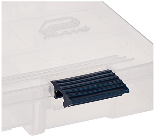 Plano Tackle Boxes,4 pack of 3500 Prolatch Stowaway Tackle Utility Boxes, Fishing Tackle Storage, blue