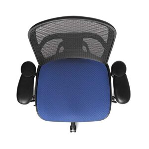 Workpro™ - Chair - Quantum 9000 Series Mid-Back Mesh/fabric Chair x x 28" D - 43-3/4" h x 29-1/2" w - Black